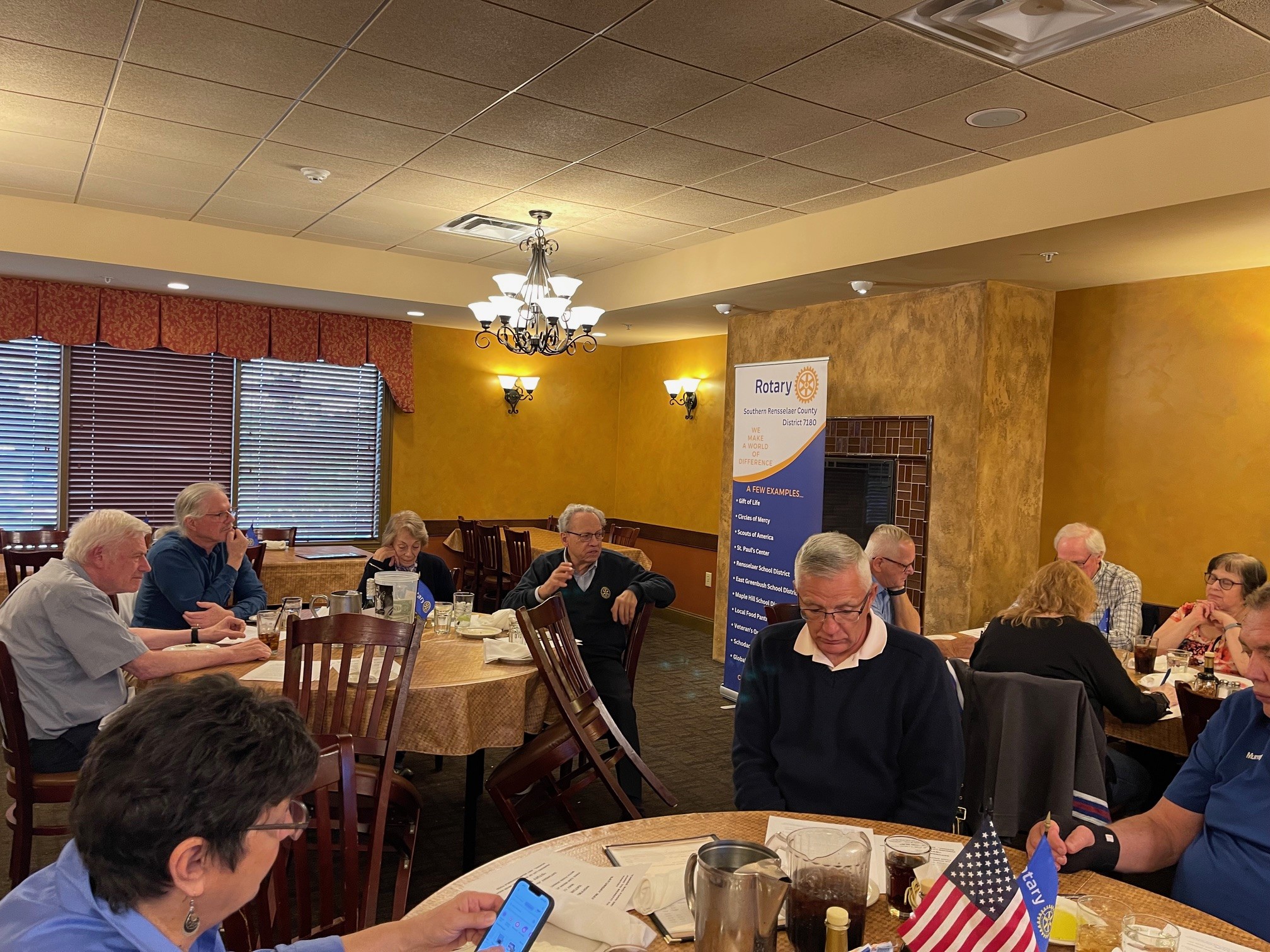 Meeting Clipboard 5/1/25 – Southern Rensselaer County Rotary Club