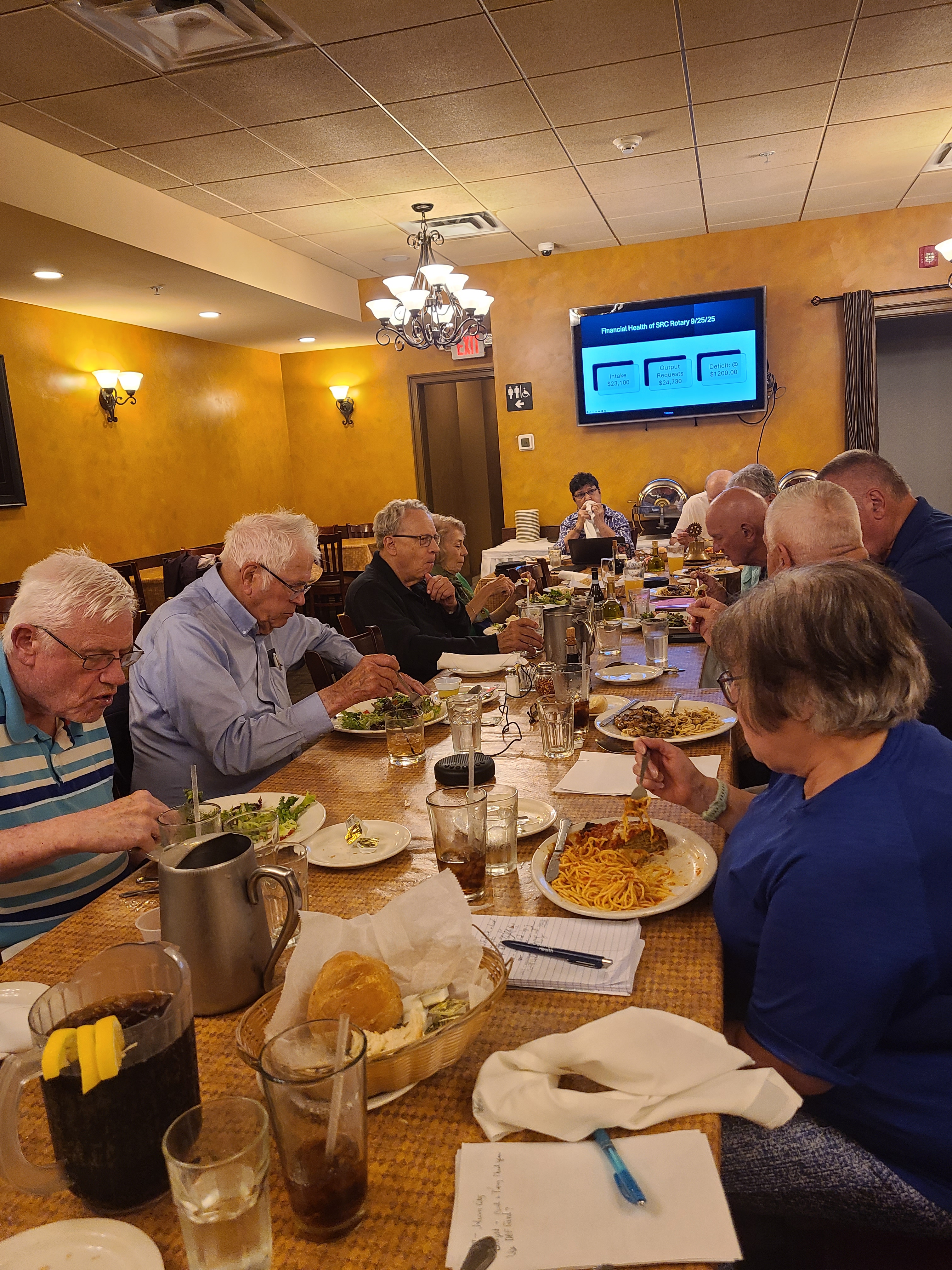 Meeting Clipboard 9/25/25 – Southern Rensselaer County Rotary Club